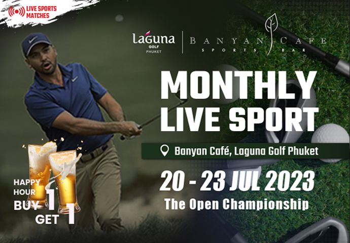 Monthly Live Sports - Laguna Phuket